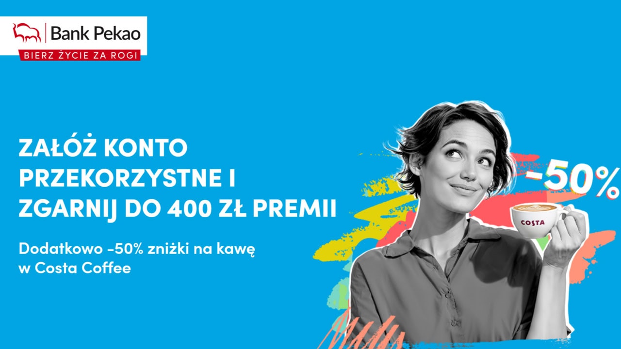 Zgarnij łatwe 400 zł za założenie konta osobistego w Banku Pekao! Do ...